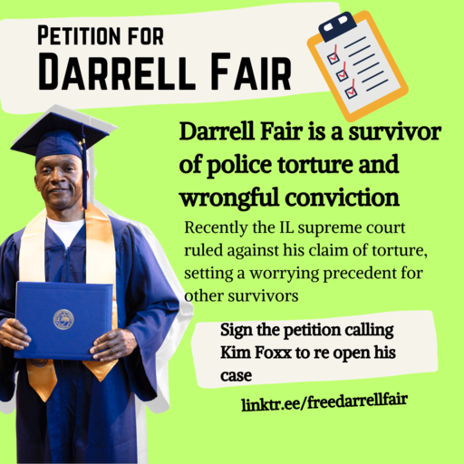 Free Darrell Fair: Re-open His Case | Mijente